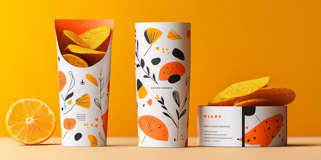 Citrus-Inspired Snack Packaging Rami Maki