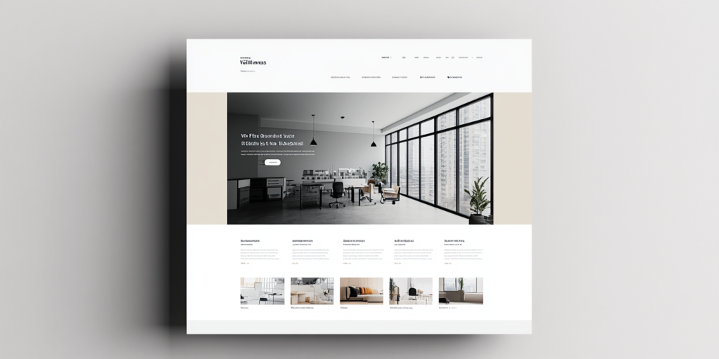 Modern workspace website design suite Rami Maki