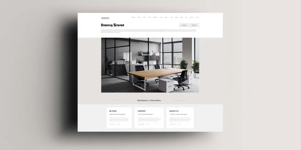 Modern workspace website design suite Rami Maki