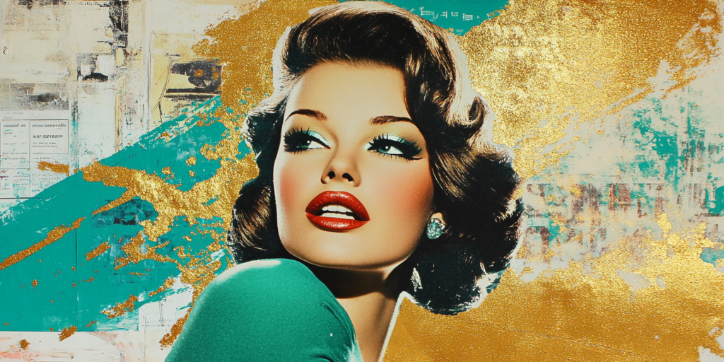 Vintage Glamour Meets Modern Art Rami Maki